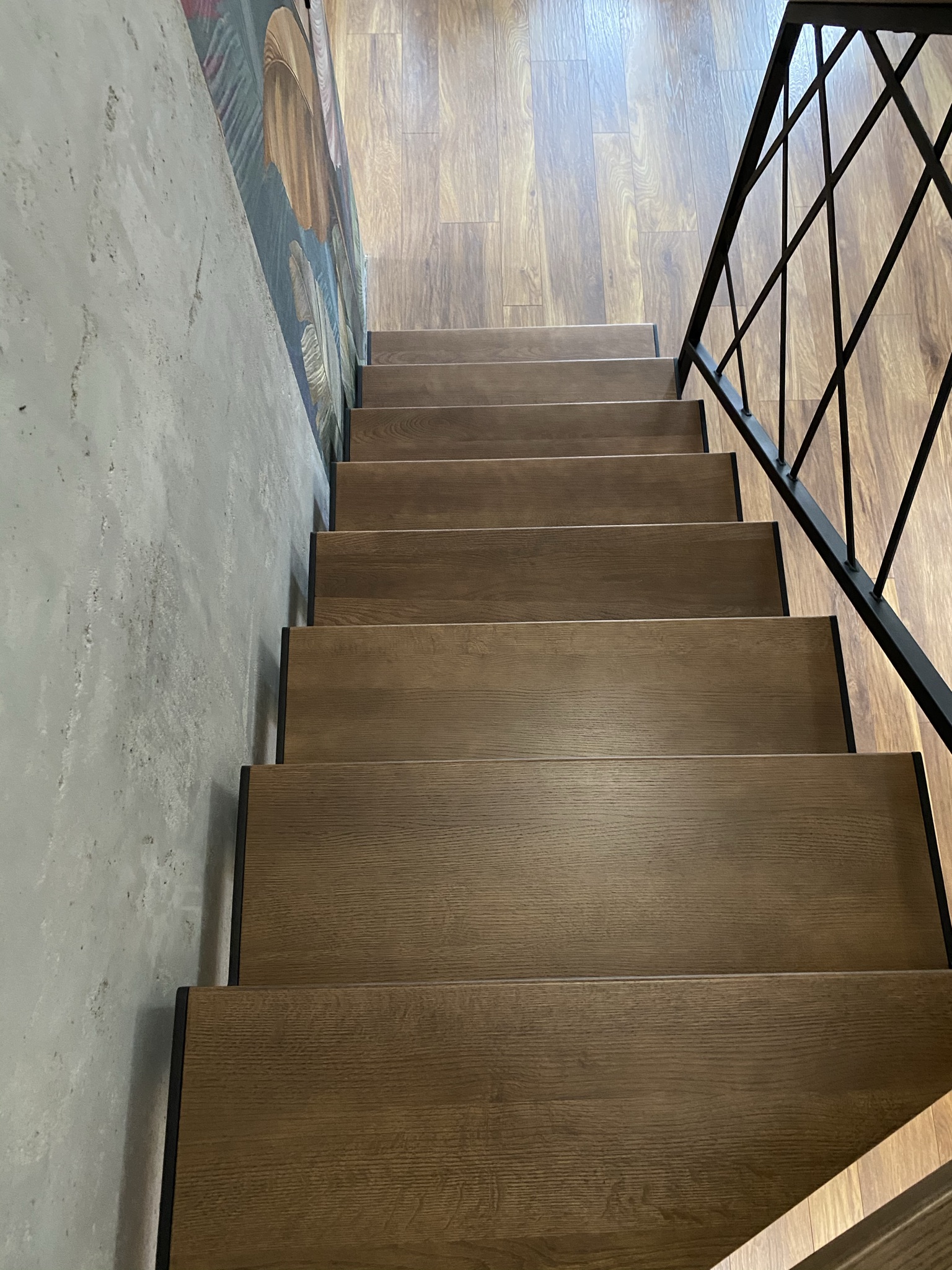 - Stal i Drewno | Schody LOFT stalowe metalowe dębowe wewnętrzne